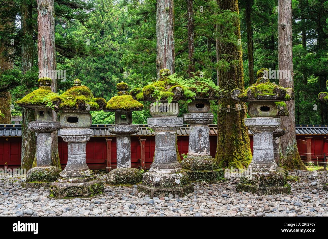 Scenic sight in the Tosho-gu Shrine in Nikko. Tochigi Prefecture, Japan ...