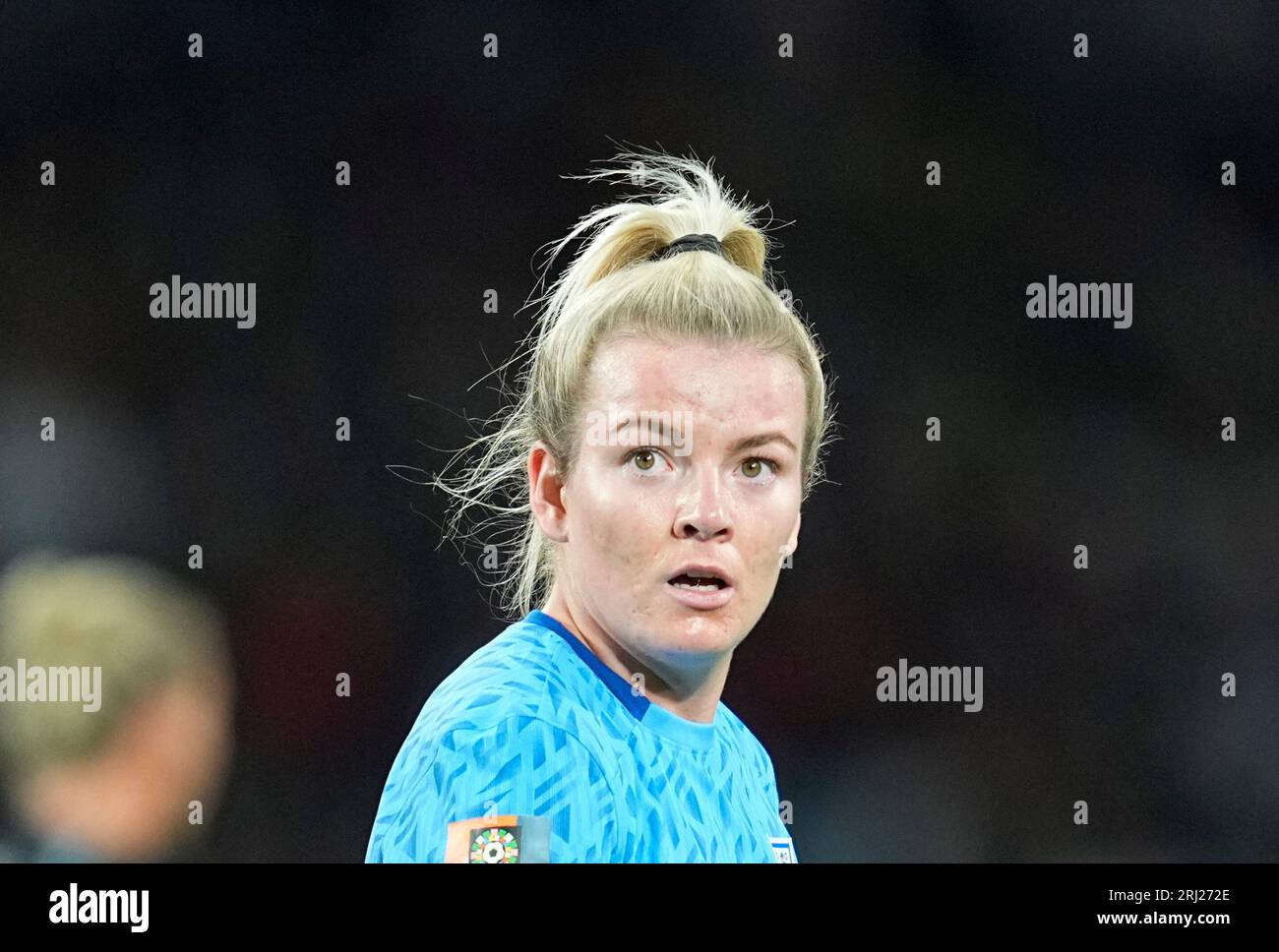 August 20 2023: Lauren Hemp (England) looks on during a FiFA Womens ...