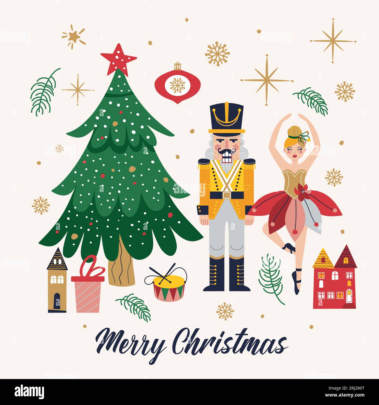 Nutcracker concept Stock Vector Images - Alamy