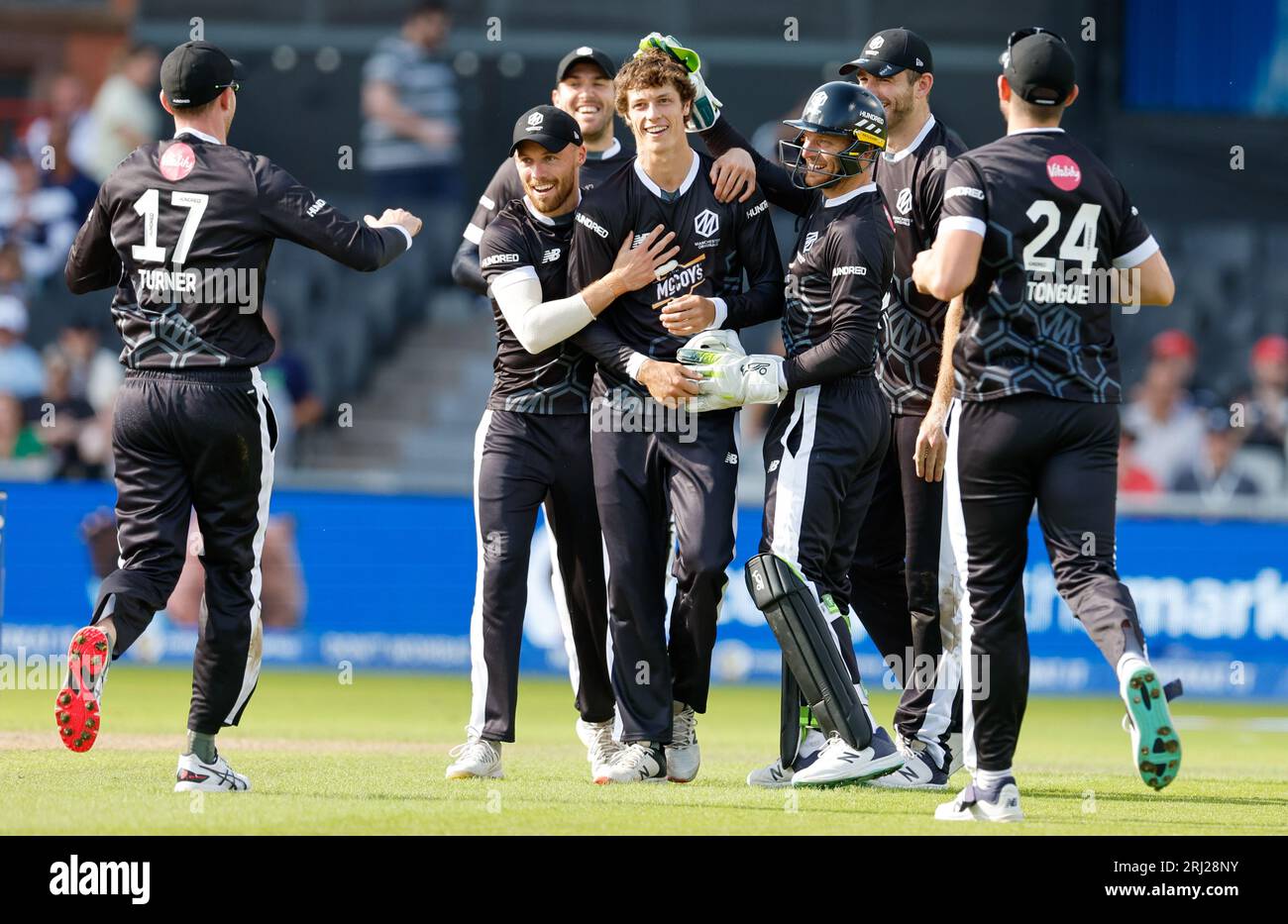 20th August 2023; Old Trafford Cricket Ground, Manchester, England: The ...
