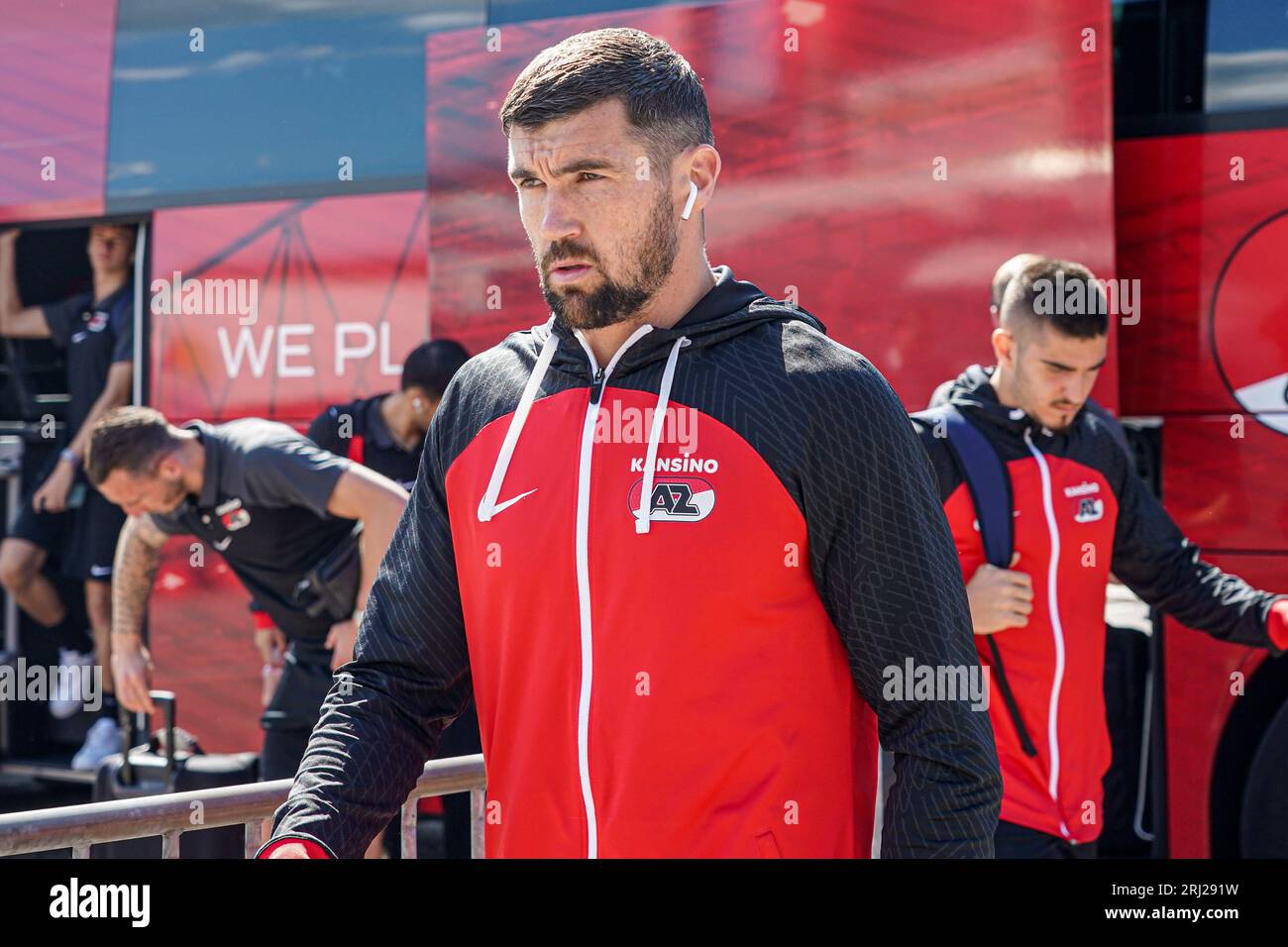 WAALWIJK, NETHERLANDS - AUGUST 20: goalkeeper Mathew Ryan of AZ during ...