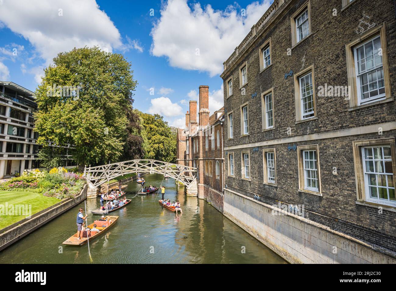 Silver street bridge cambridge hi-res stock photography and images - Alamy