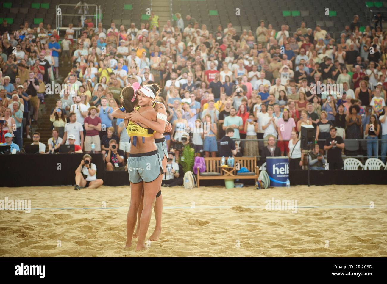 Hamburg, Germany. 20th Aug, 2023. Volleyball/Beach: Beach Pro Tour ...