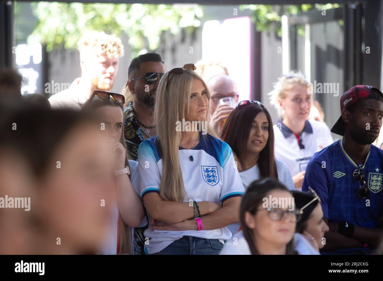 England fans football and sad hi-res stock photography and images - Alamy