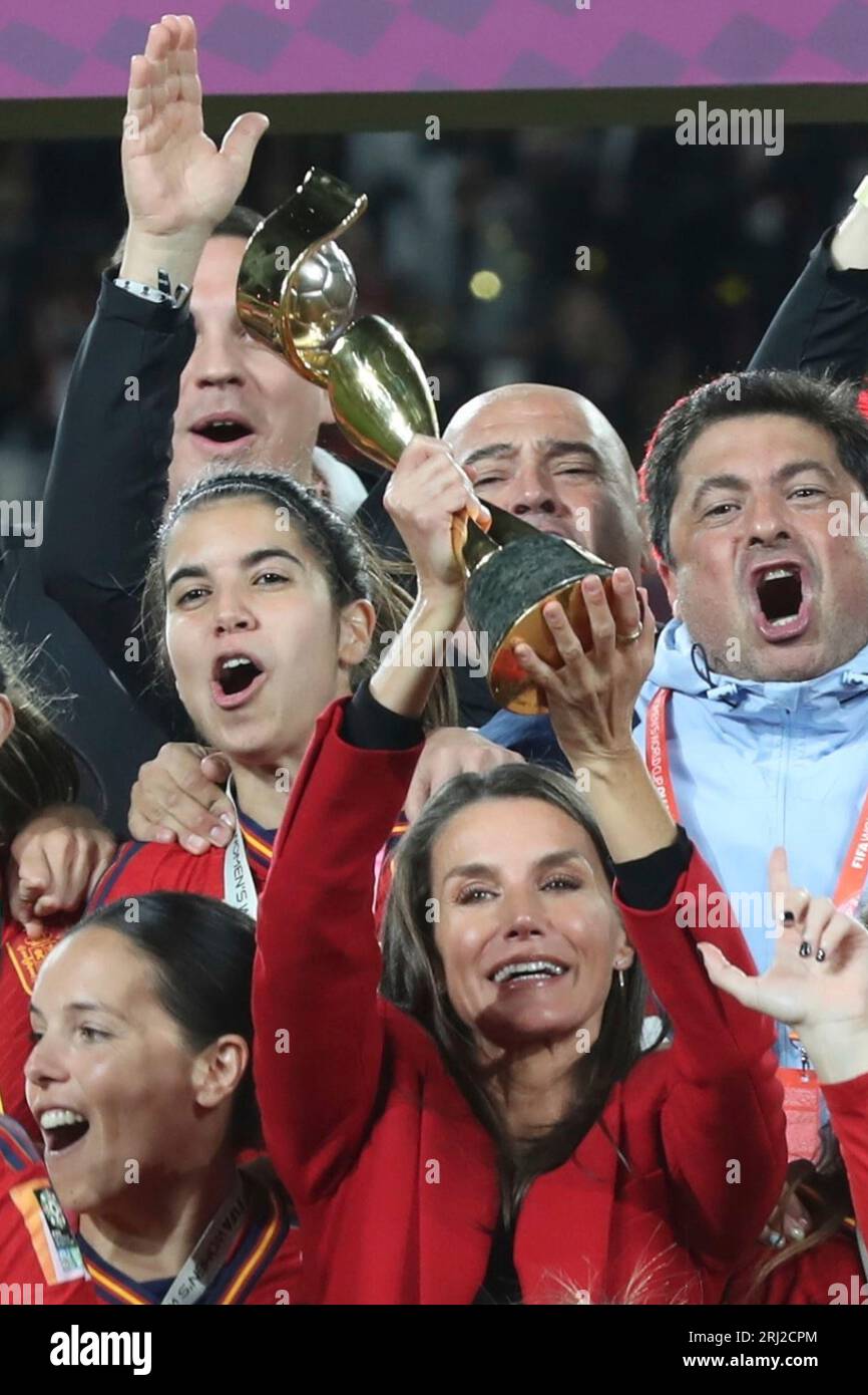 Princess letizia the spanish national team hi-res stock photography and ...
