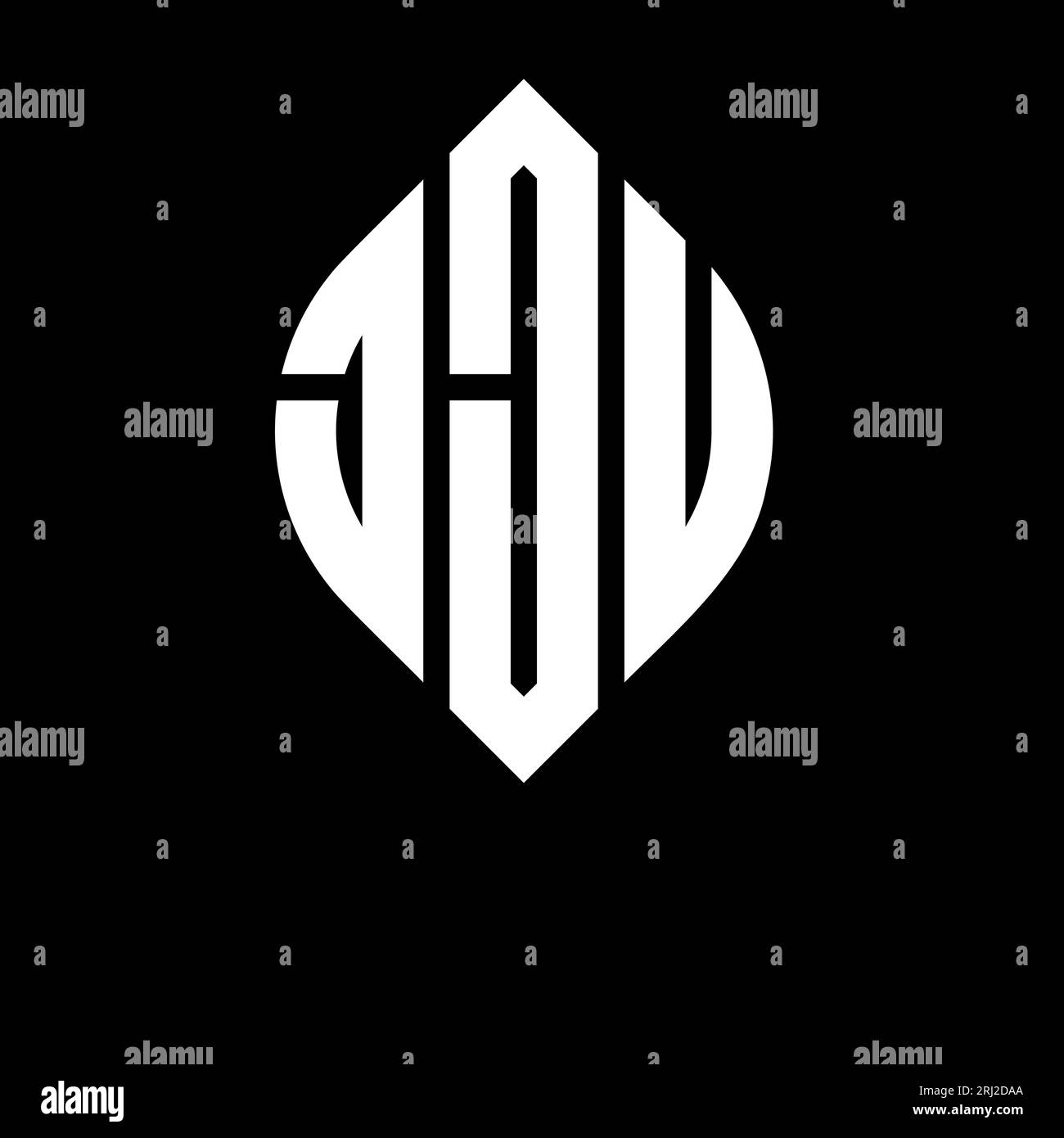 Jju logo design hi-res stock photography and images - Alamy