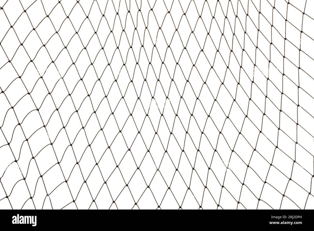 Rope football goal net Cut Out Stock Images & Pictures - Alamy