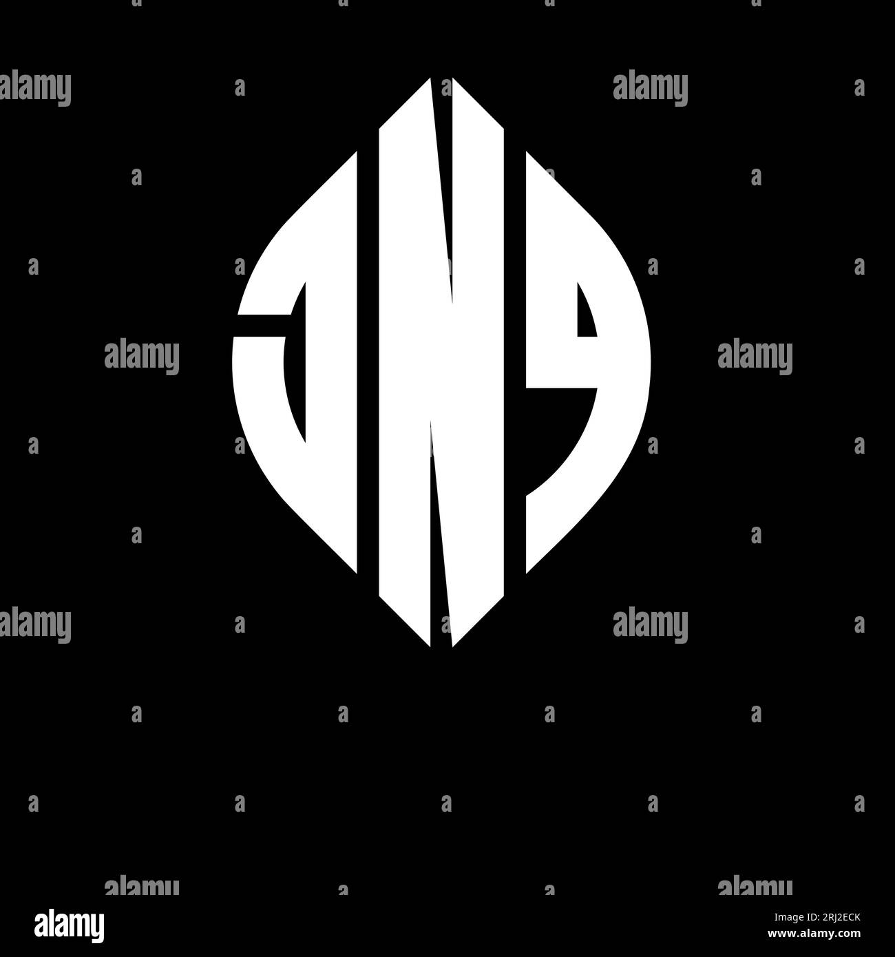 Jnq logo design hi-res stock photography and images - Alamy