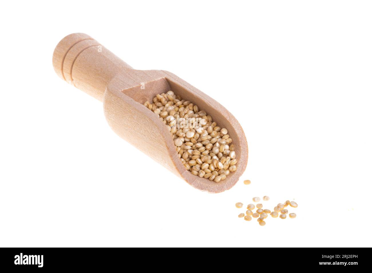 quinoa isolated on white background Stock Photo - Alamy