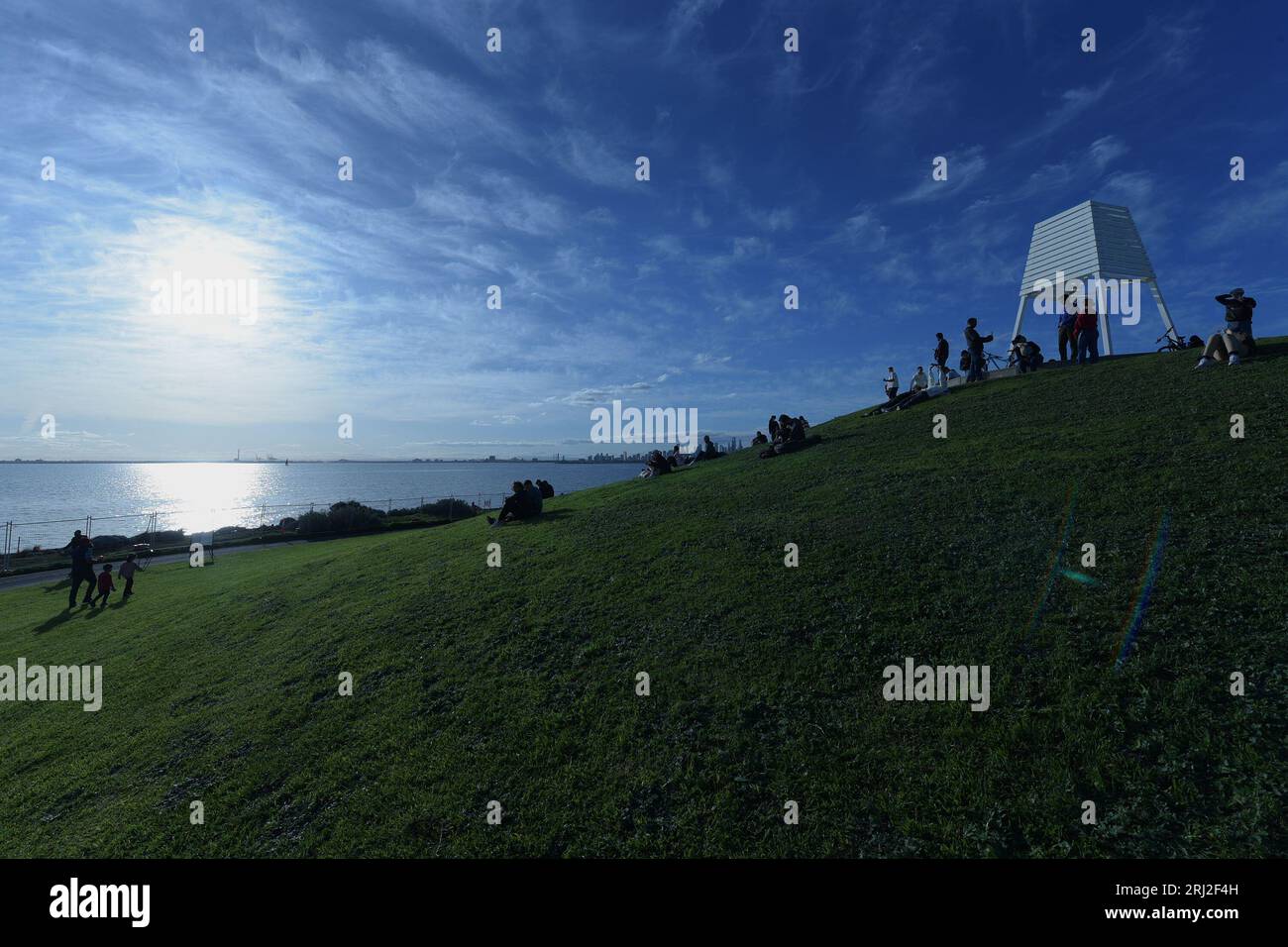 Melbourne, Victoria, Australia. 20th Aug, 2023. Aussies people visiting ...