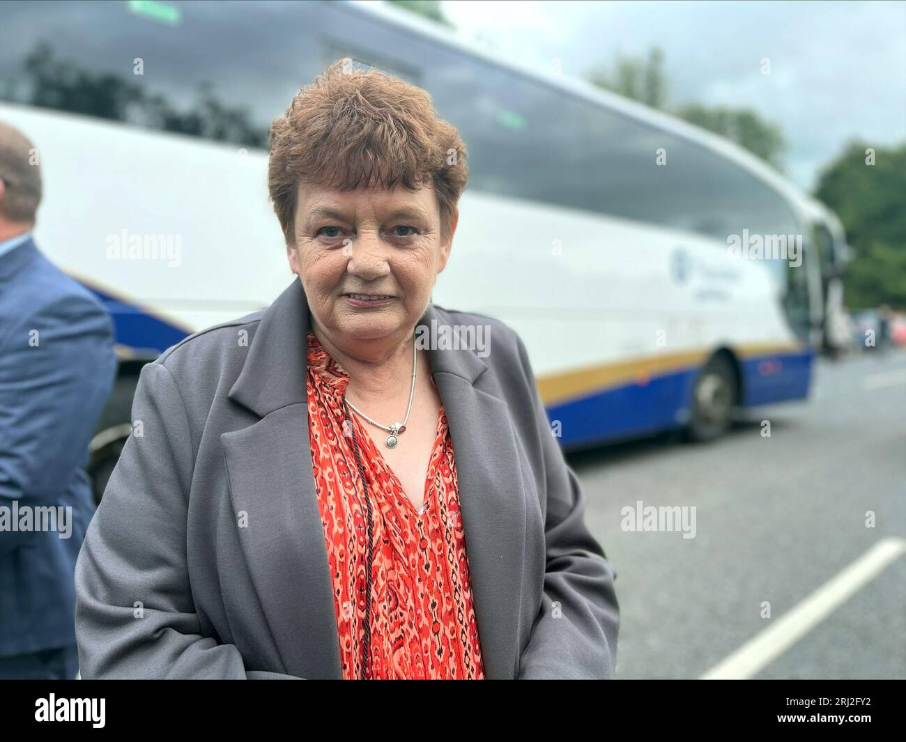 Grace Curry, who was one of the first people to attend to victims of ...