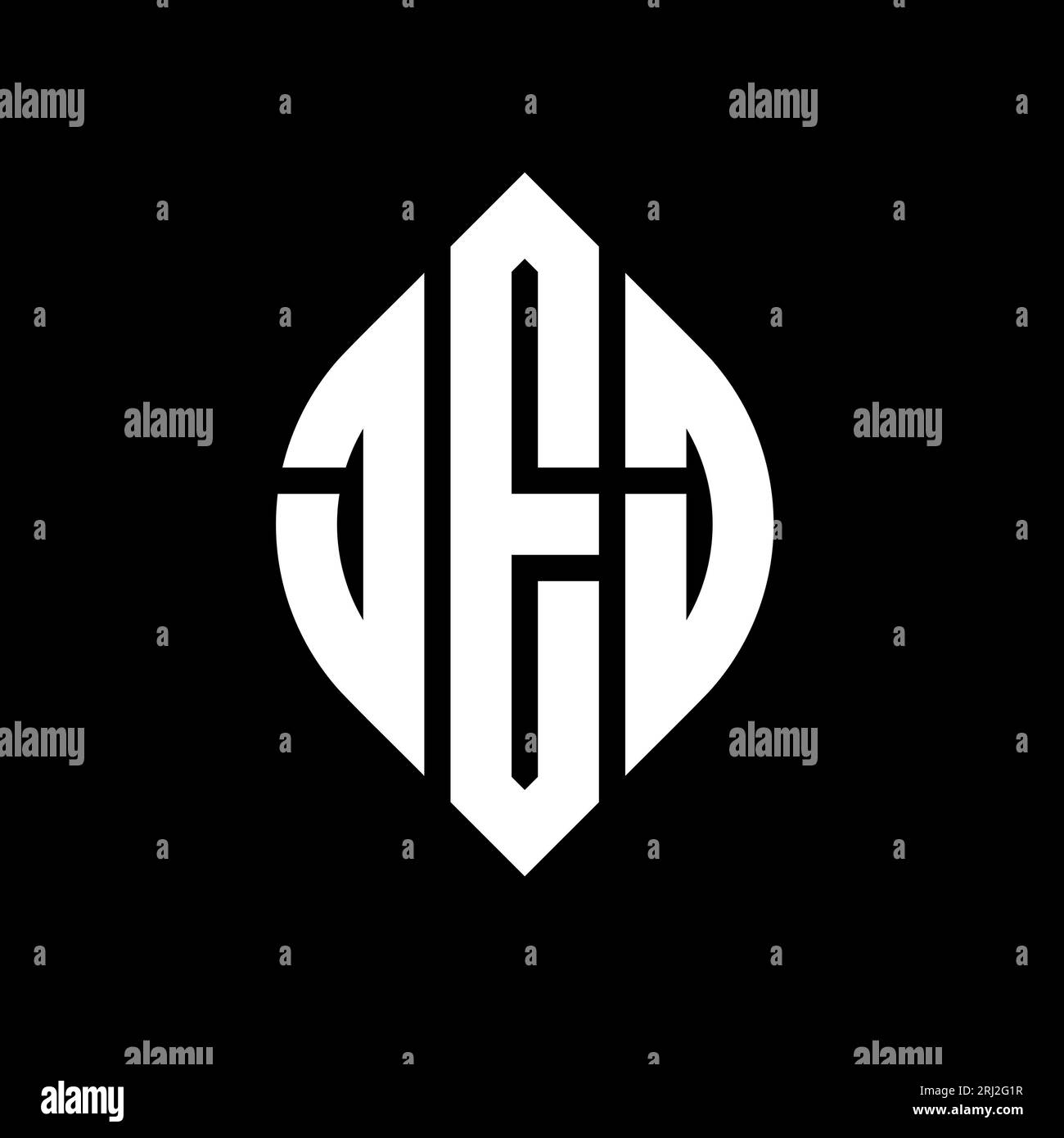 Jej circle Stock Vector Images - Alamy