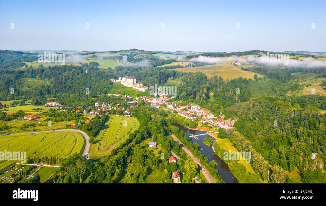 Cesky sternberk village hi-res stock photography and images - Alamy
