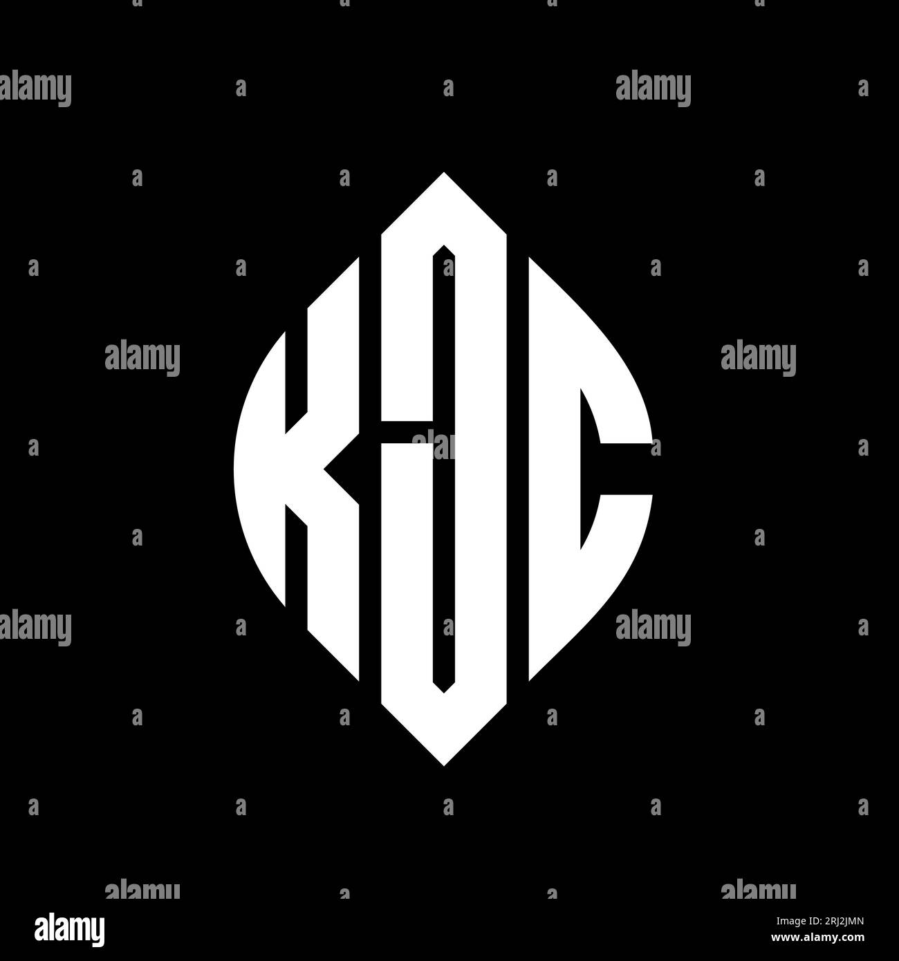 Kjc logo design hi-res stock photography and images - Alamy