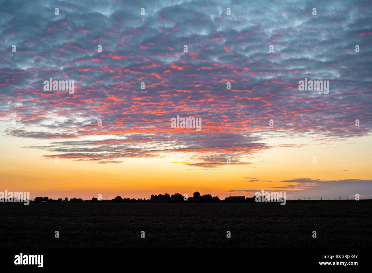 Purple pink yellow clouds hi-res stock photography and images - Alamy