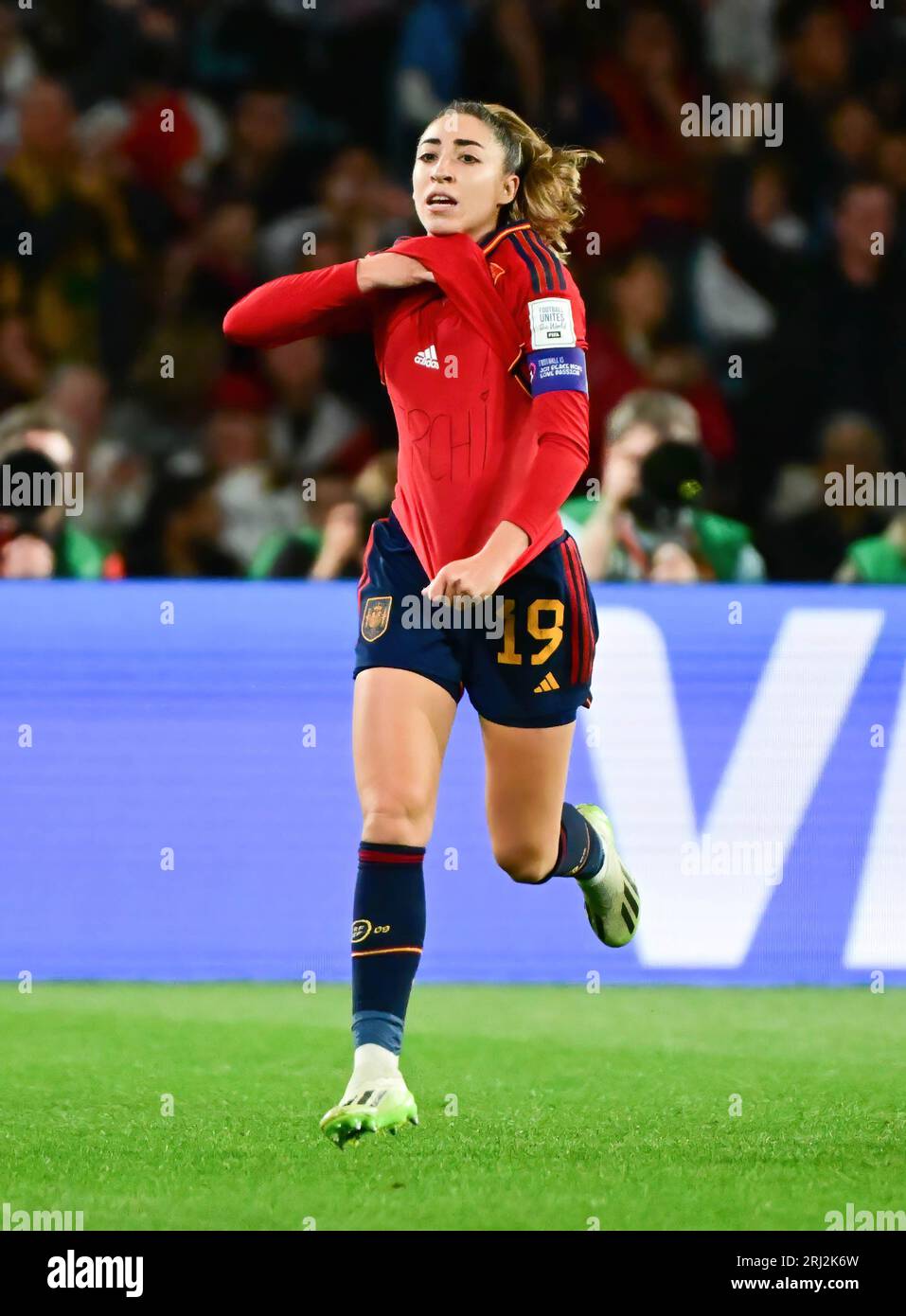 Sydney, Australia. 20th Aug, 2023. Olga Carmona GarcÌa of Spain women ...