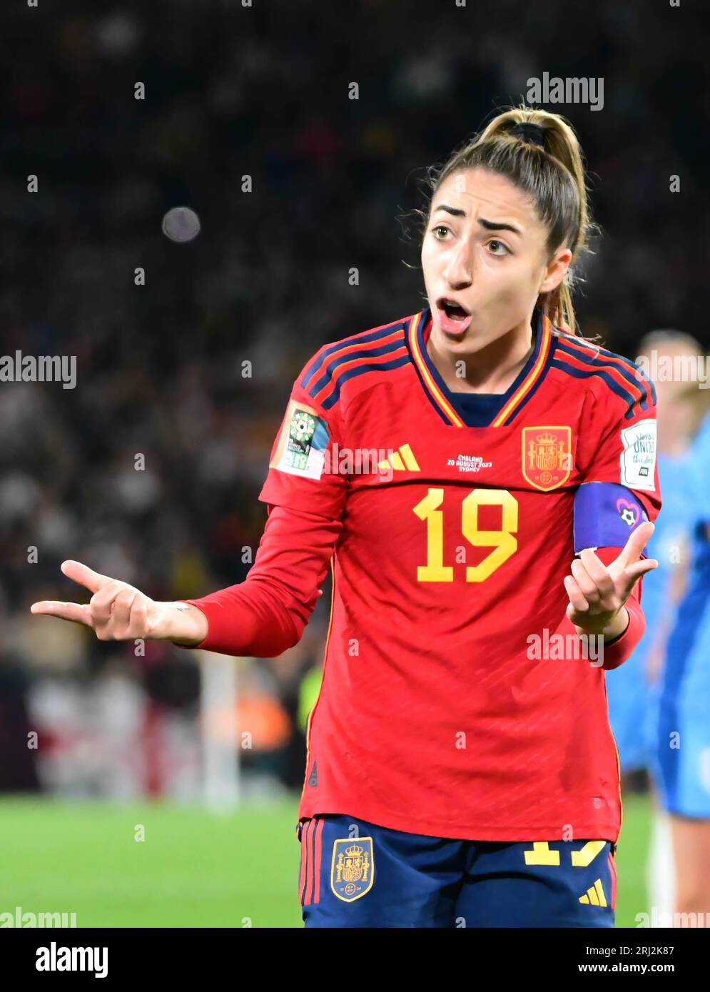 Sydney, Australia. 20th Aug, 2023. Olga Carmona GarcÌa of Spain women ...