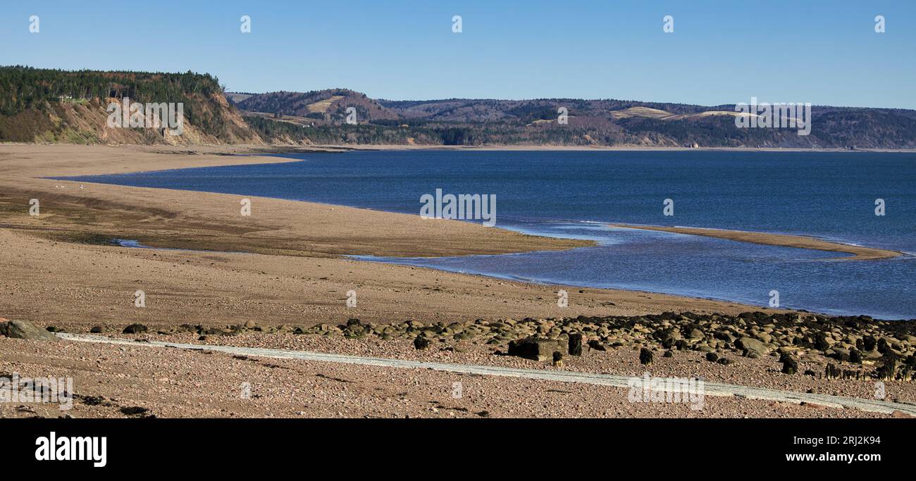 breathtaking scenery at Spencers Island,Nova Scotia,Canada's rugged and ...
