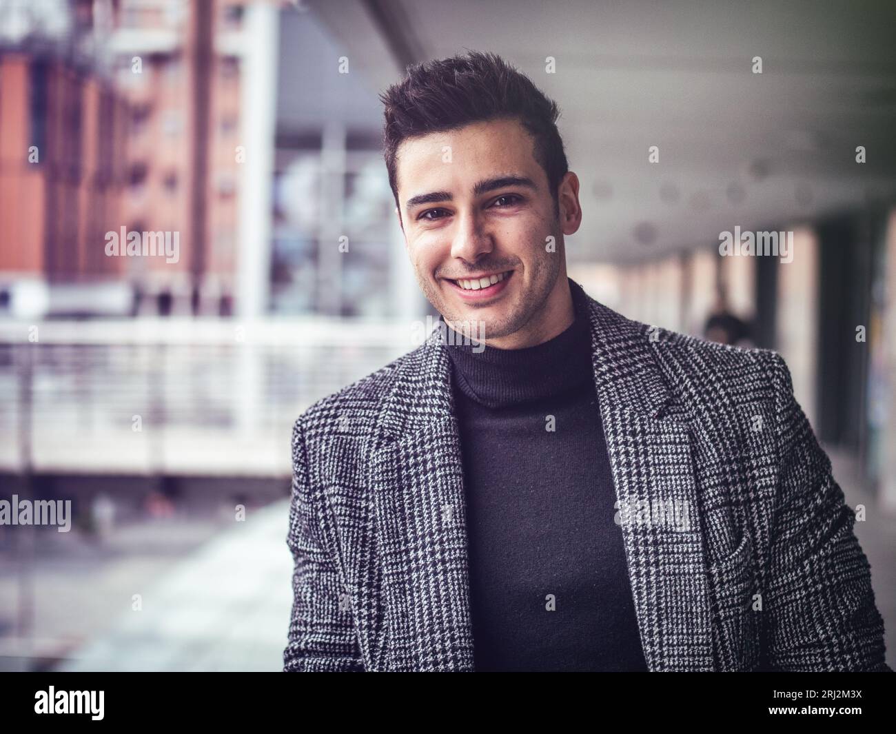 Model in turtle neck hi-res stock photography and images - Alamy