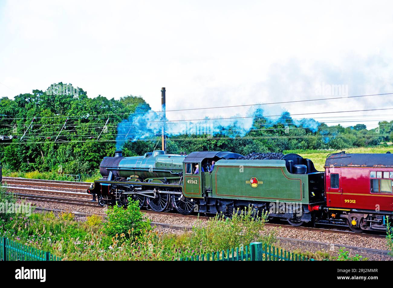 Jubilee class steam locomotive hi-res stock photography and images - Alamy