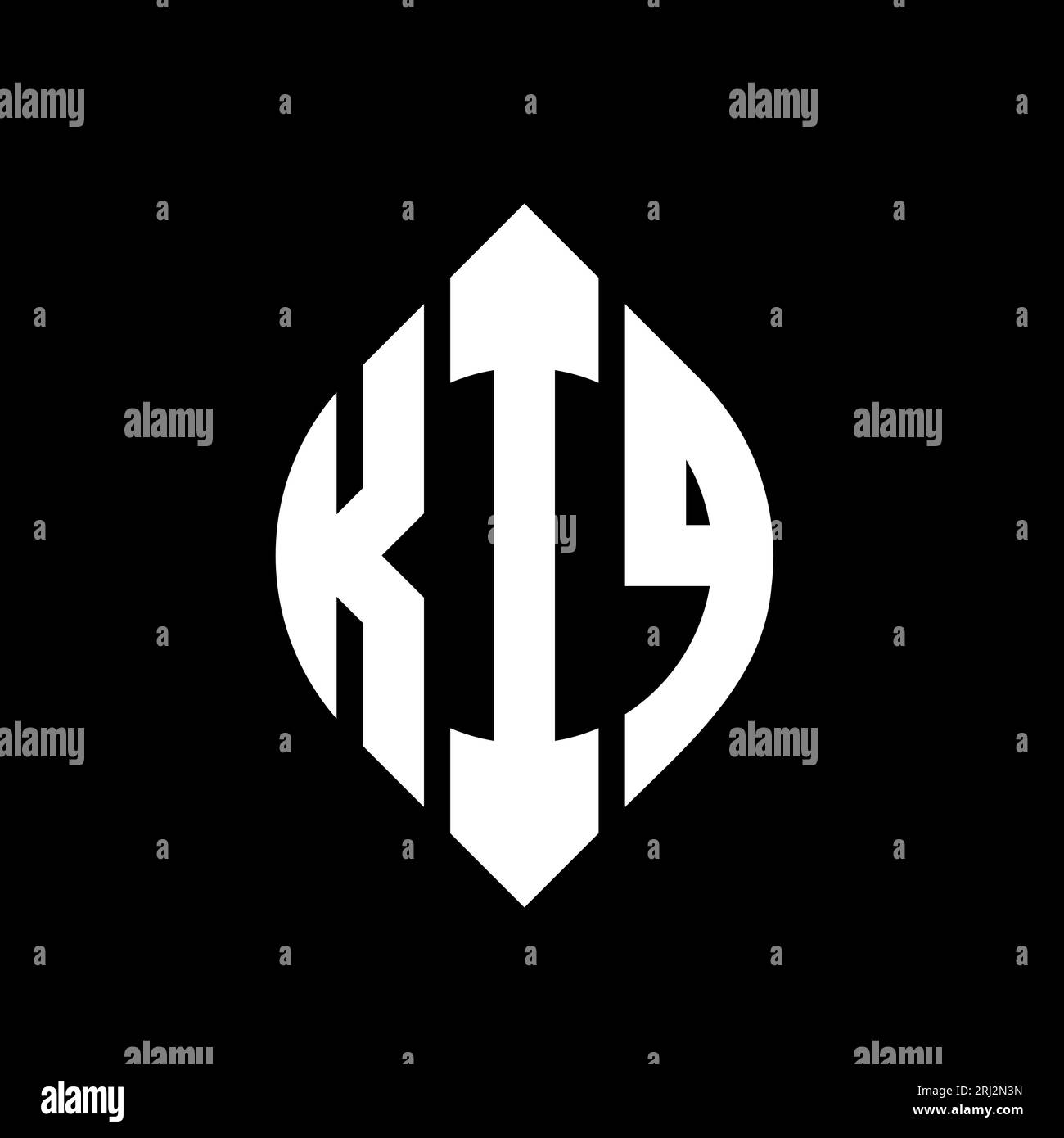 Kiq circle logo Stock Vector Images - Alamy