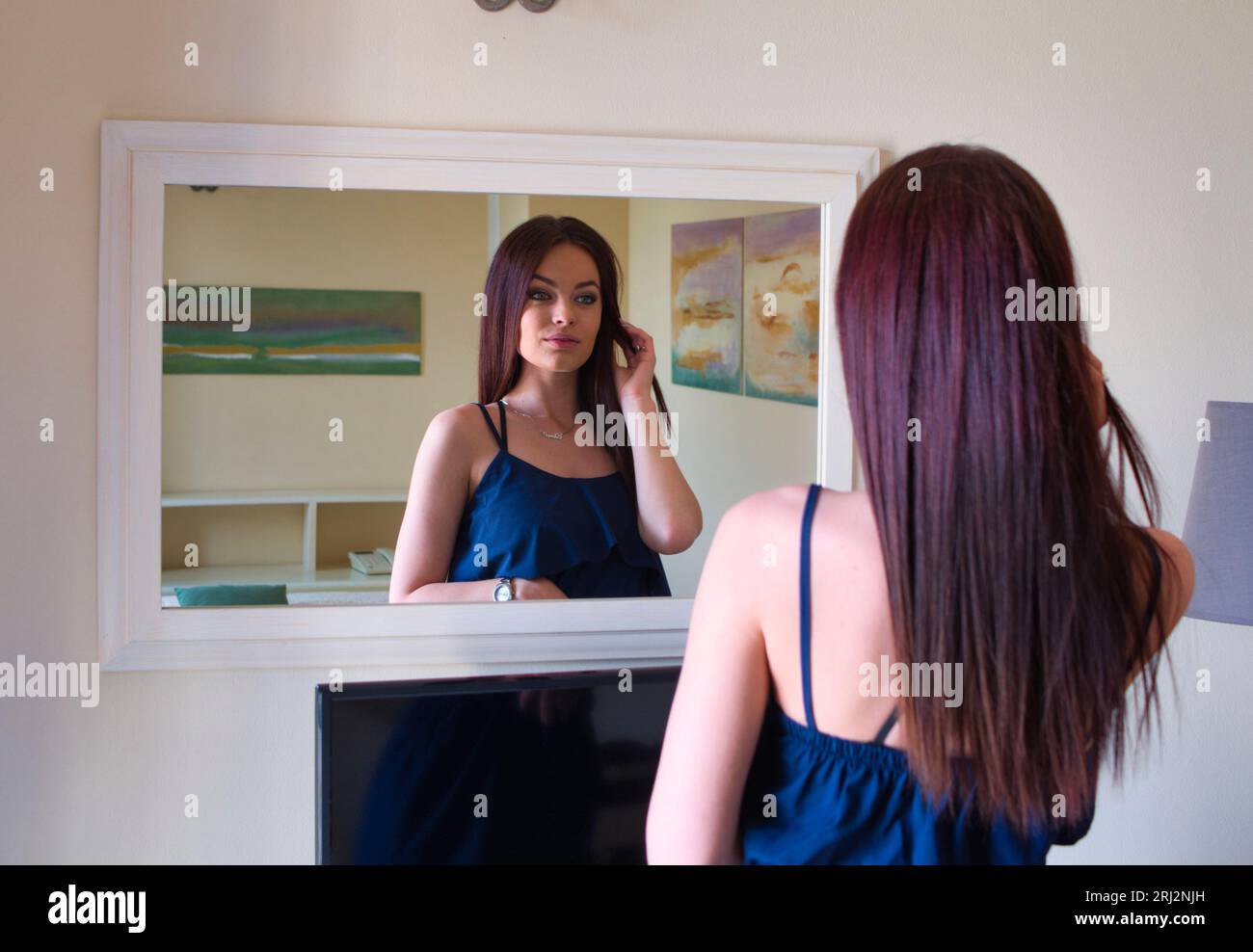 Grooming self image hi-res stock photography and images - Alamy