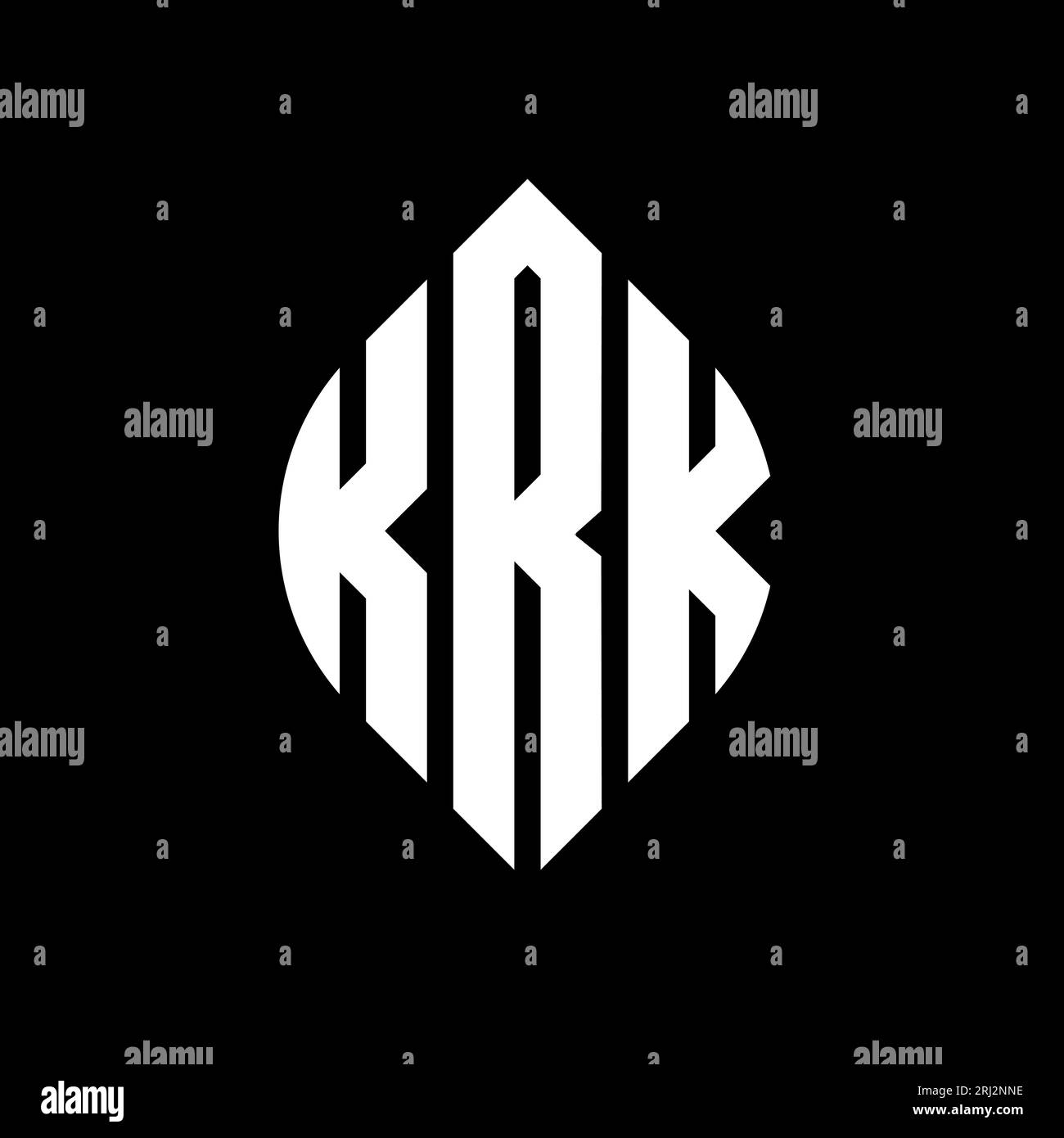 Krk logo design hi-res stock photography and images - Alamy