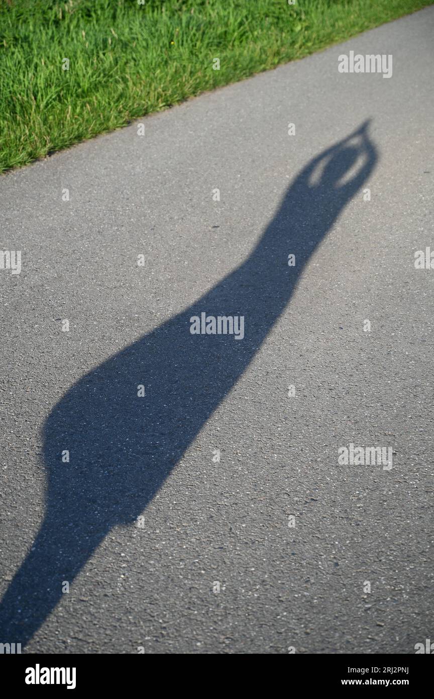 Woman yoga silhouette hi-res stock photography and images - Alamy