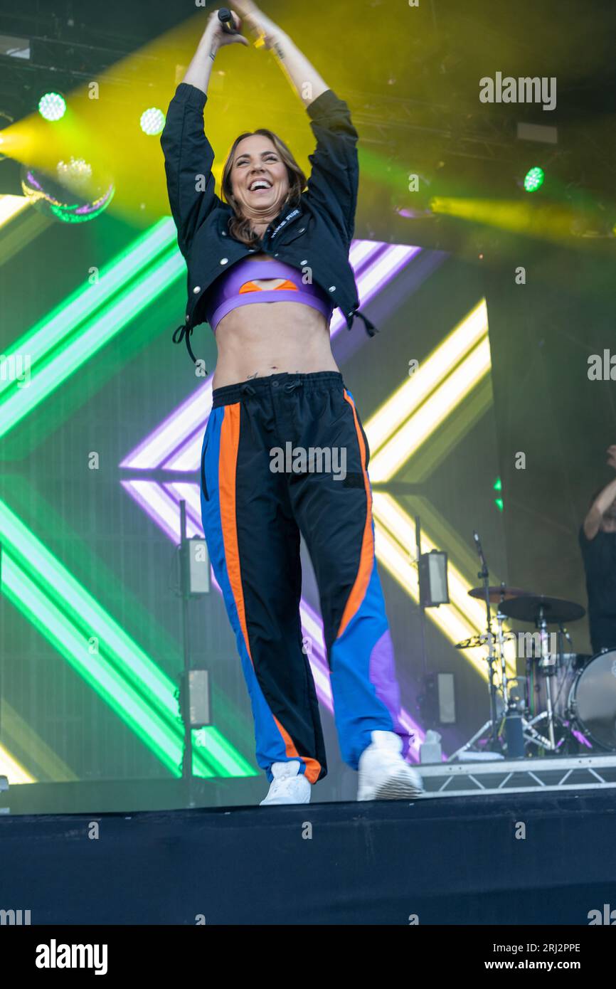 Camp Bestival, Weston Park, Shropshire, UK. 20th Aug, 2023. Mel C ...