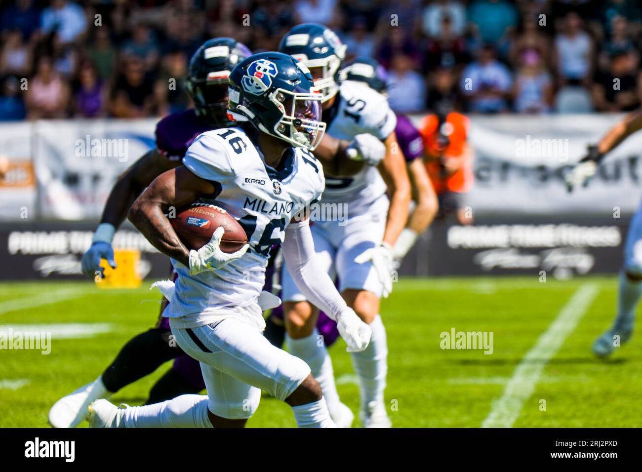 ELF/ Game : Milano Seamen at Frankfurt Galaxy on 20. Aug. 2023 ,in the ...