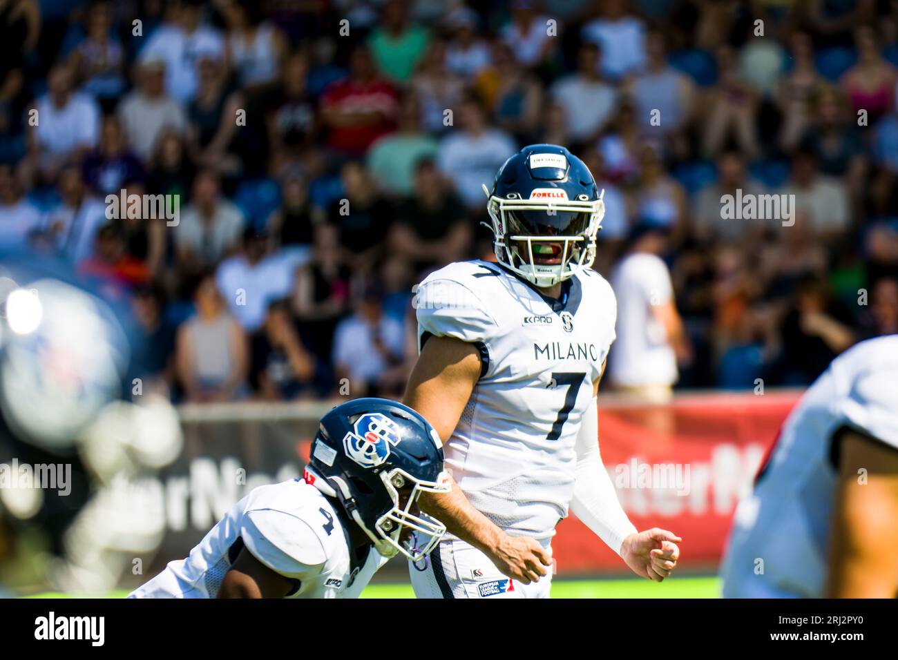 ELF/ Game : Milano Seamen at Frankfurt Galaxy on 20. Aug. 2023 ,in the ...