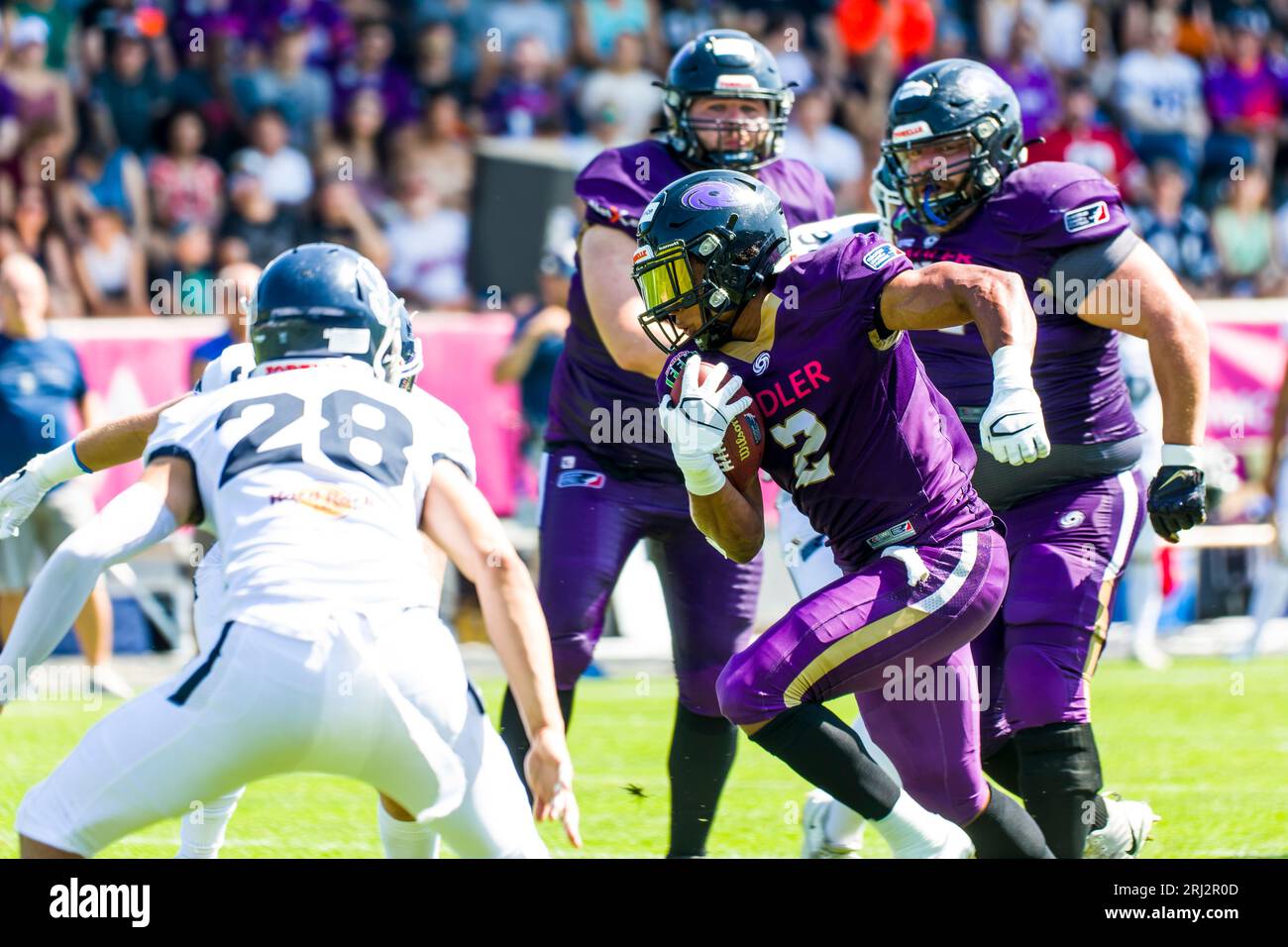 ELF/ Game : Milano Seamen at Frankfurt Galaxy on 20. Aug. 2023 ,in the ...