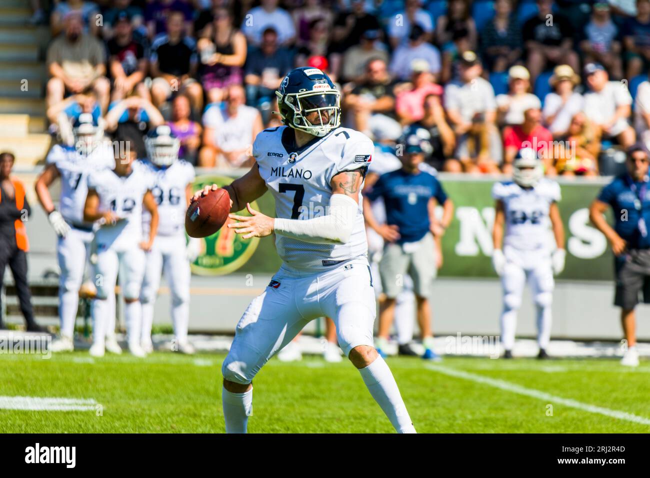 ELF/ Game : Milano Seamen at Frankfurt Galaxy on 20. Aug. 2023 ,in the ...