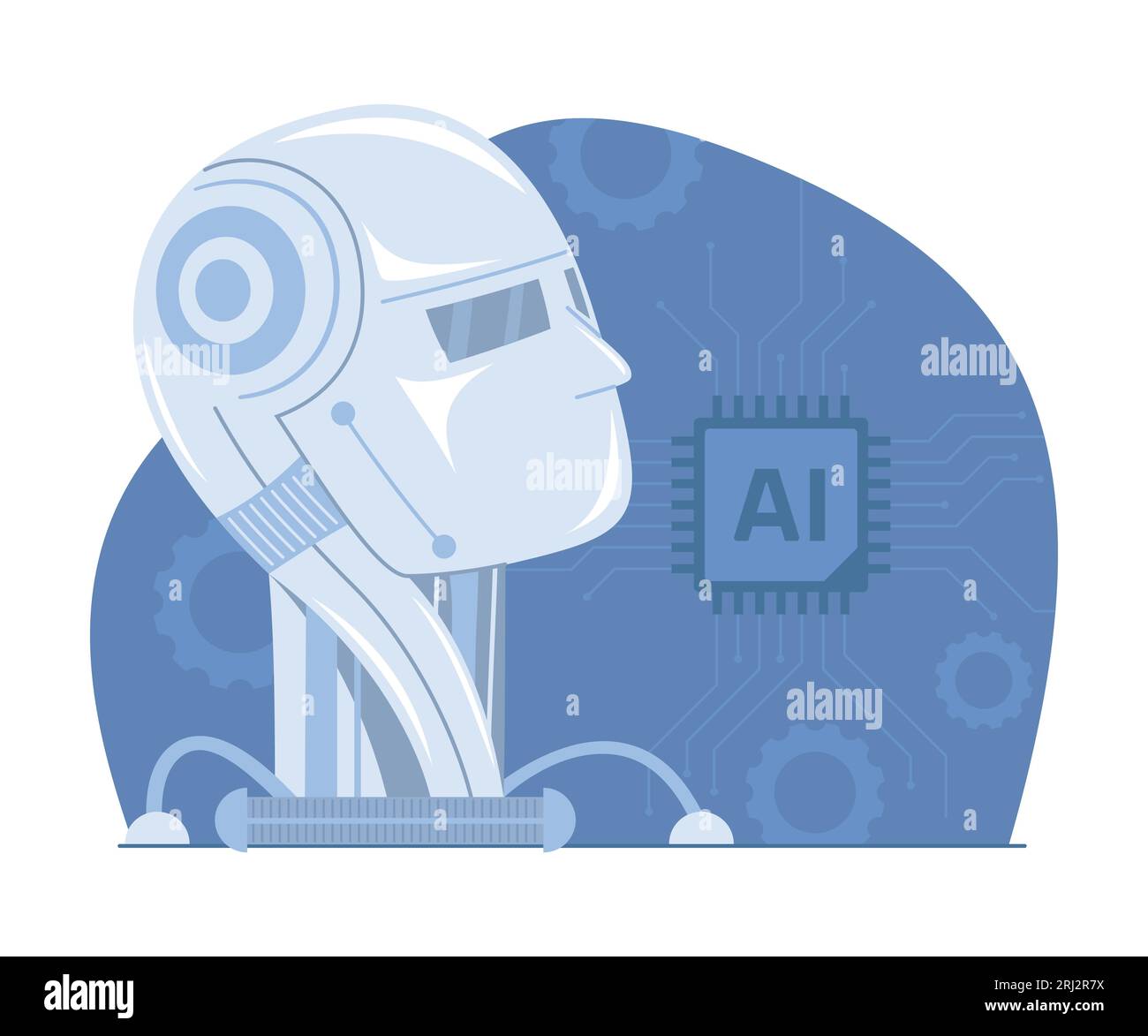 Robot character cartoon robotic mechanism hi-res stock photography and ...