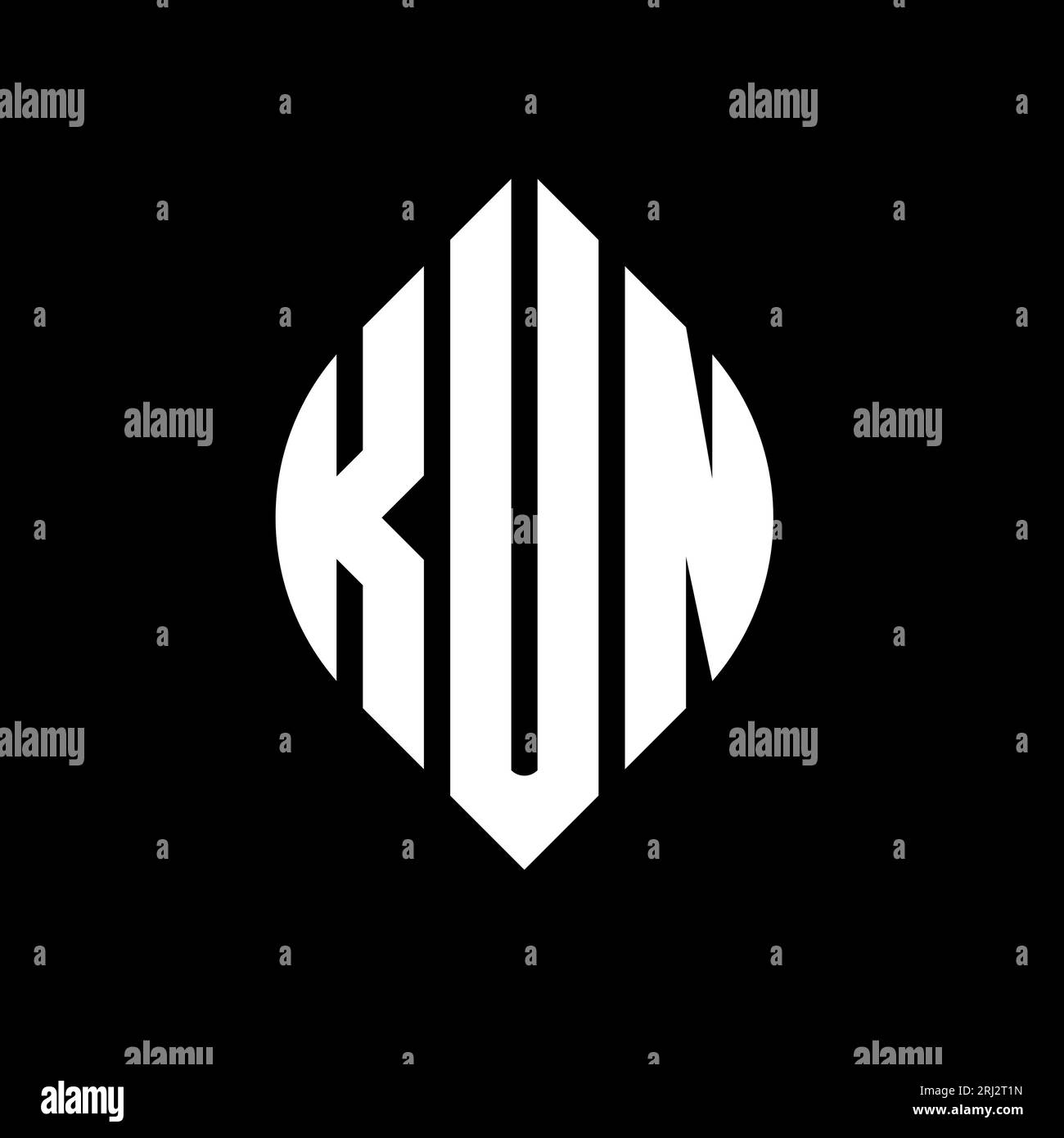 Kun logo Black and White Stock Photos & Images - Alamy