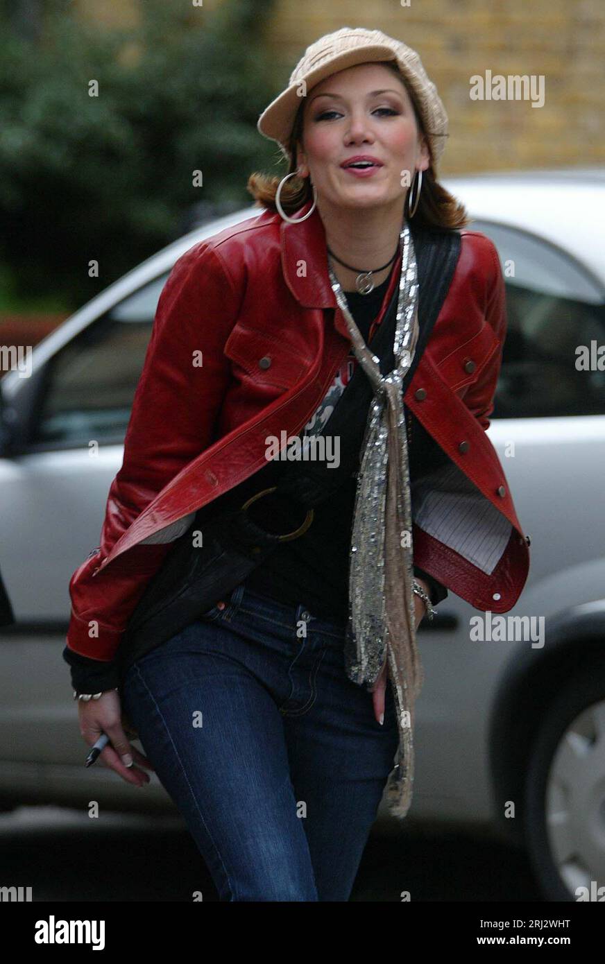 Australian Singer & Actress Delta Goodrem leaving Riverside Studios in ...