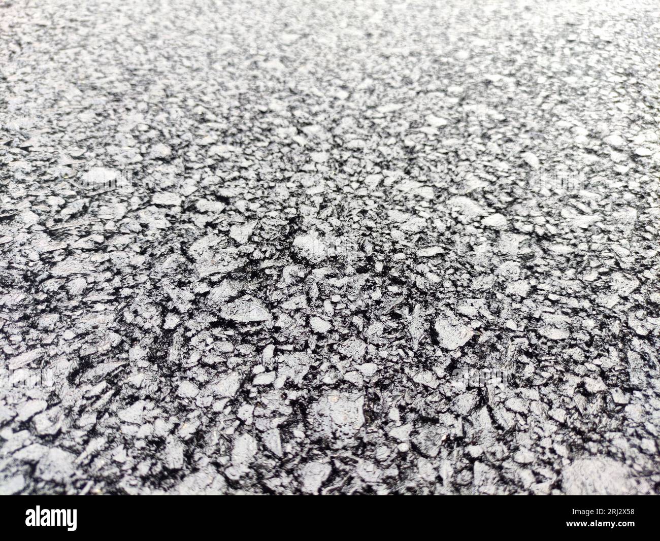 Asphalt road background, close view. Highway pavement texture macro ...