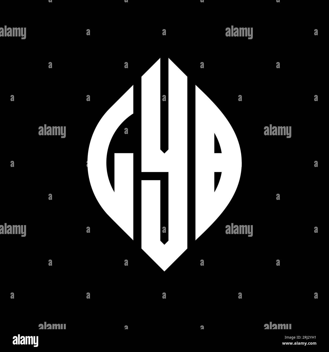 Lyb logo design hi-res stock photography and images - Alamy