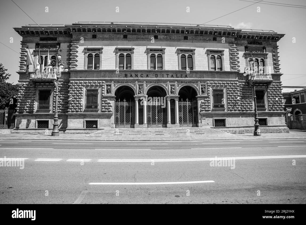 Italian city bergamo Black and White Stock Photos & Images - Alamy
