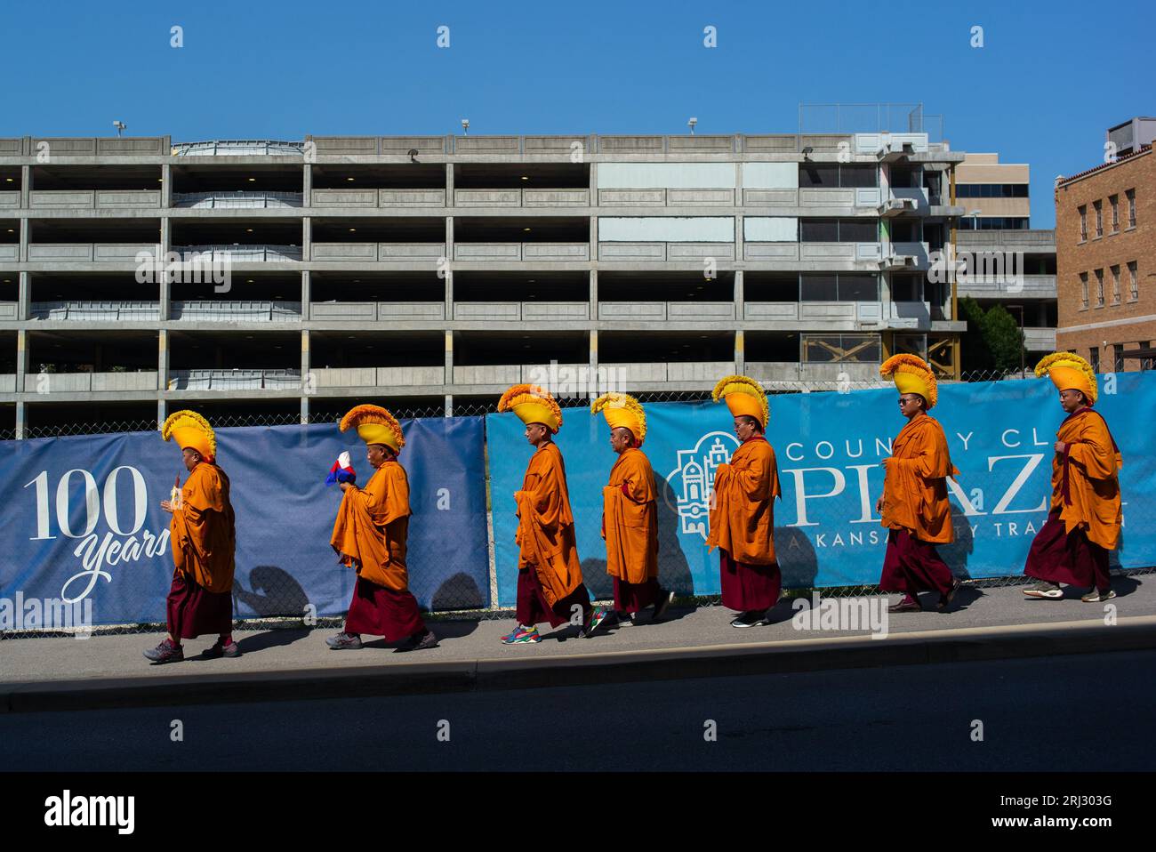 Kansas City, Missouri, USA. 19th Aug, 2023. The Drepung Gomang Monks ...