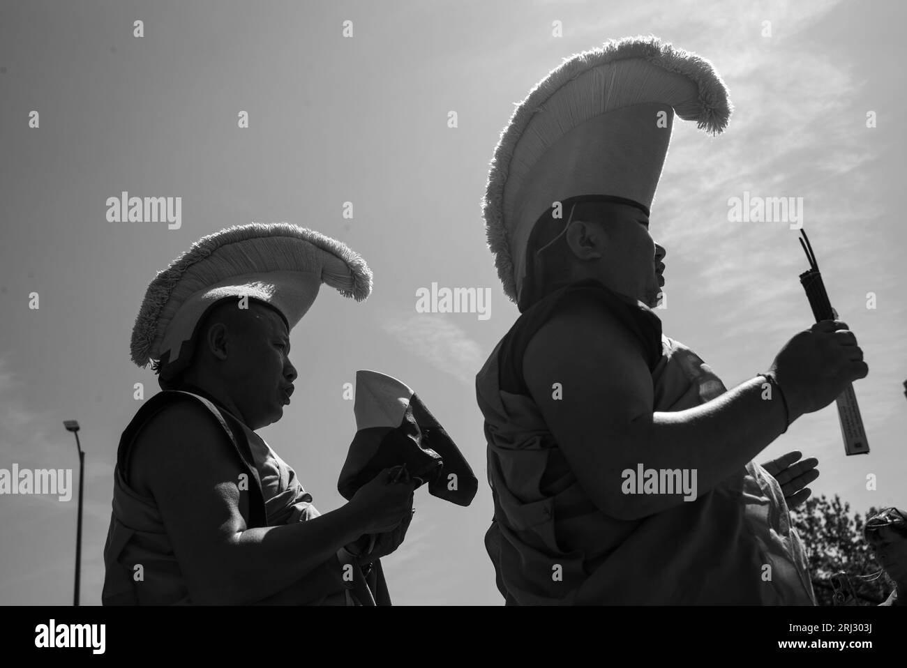 Kansas City, Missouri, USA. 19th Aug, 2023. The Drepung Gomang Monks ...