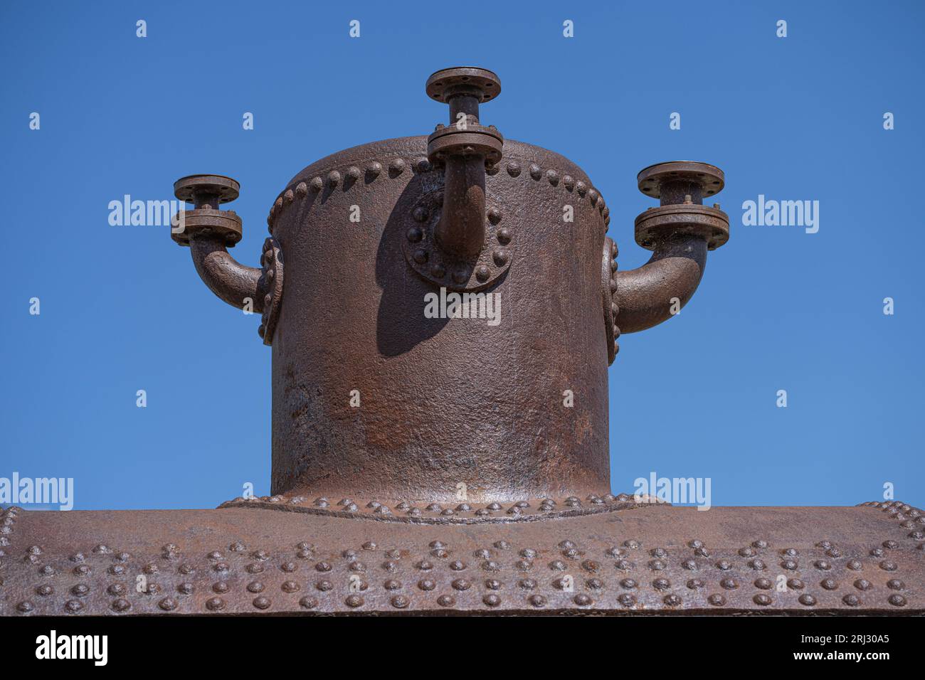 Old historic boiler, boiler stove, steam boiler Stock Photo - Alamy