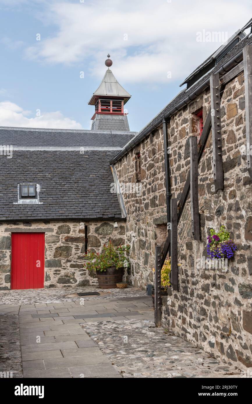 The Cupola (Doig Ventilator) on the Roof of the Torabhaig Whisky ...