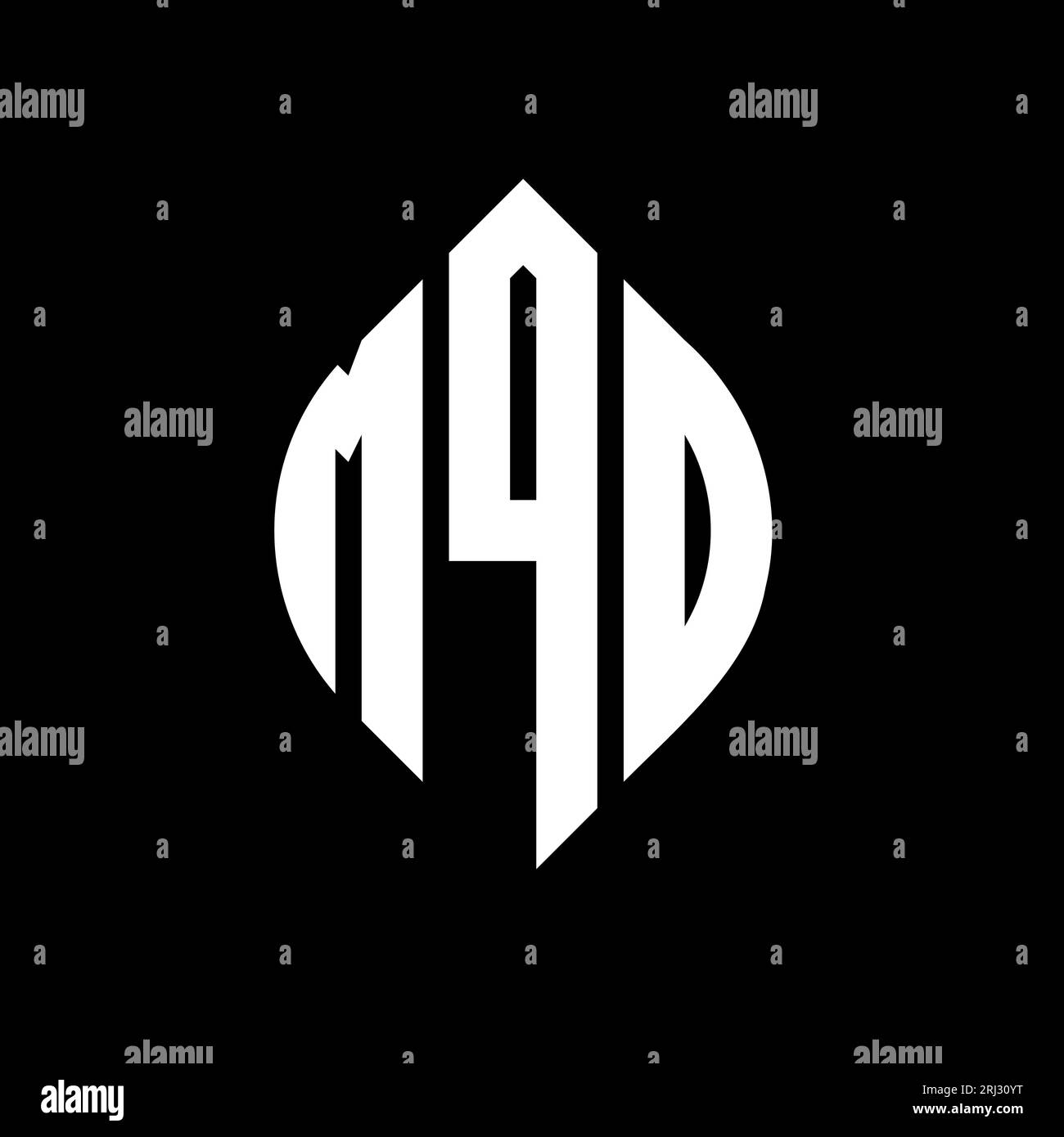 Mqd logo design hi-res stock photography and images - Alamy