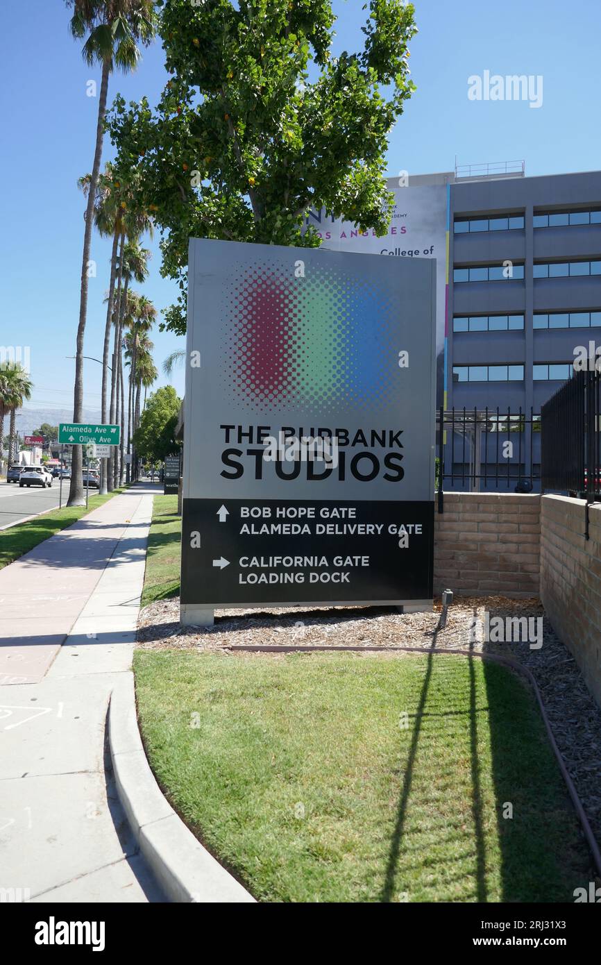 Burbank, California, USA 18th August 2023 The Burbank Studios on August ...
