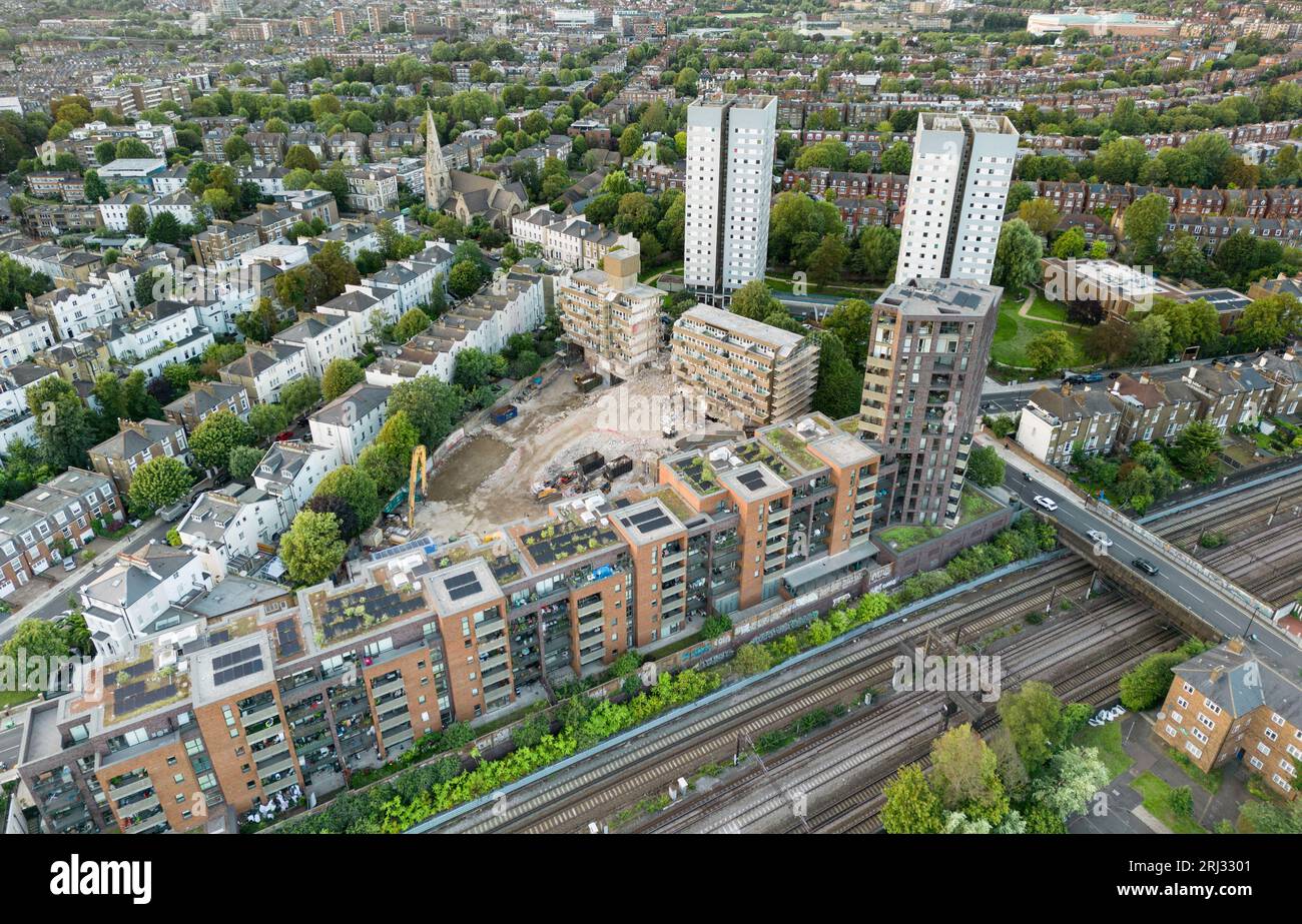 Abbey Roadm Belsize Road, estate demolition, Camden, Maida Vale, St ...