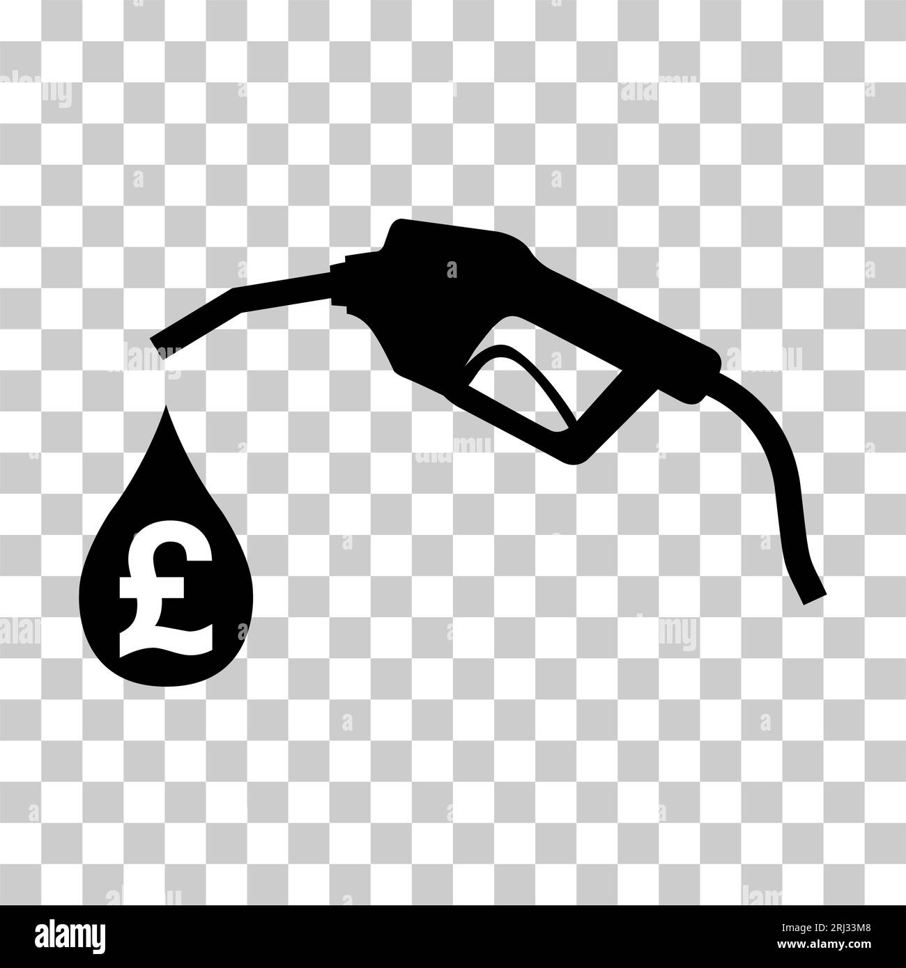 Petrol hose pound Stock Vector Images - Alamy