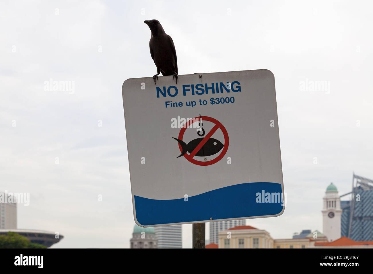 No Fishing Sign Singapore