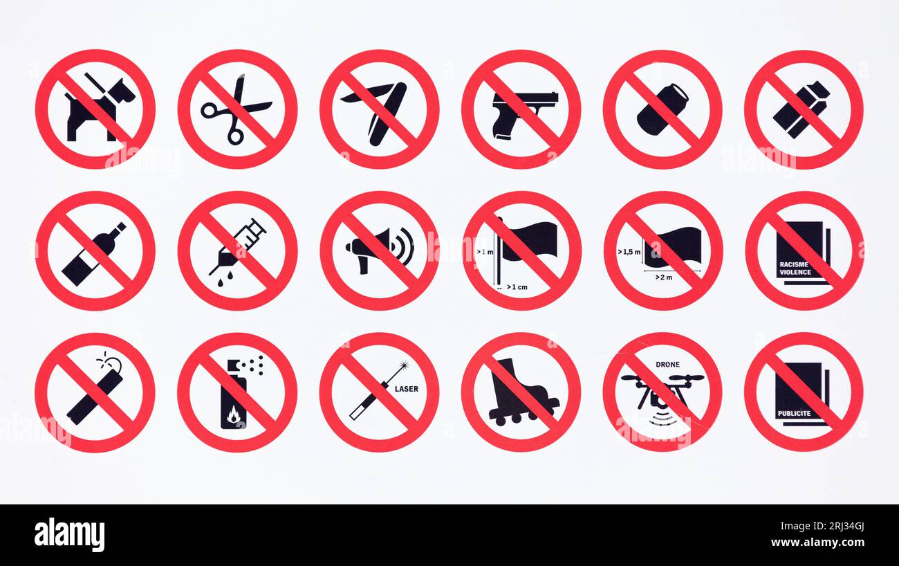Things to do symbol hi-res stock photography and images - Alamy