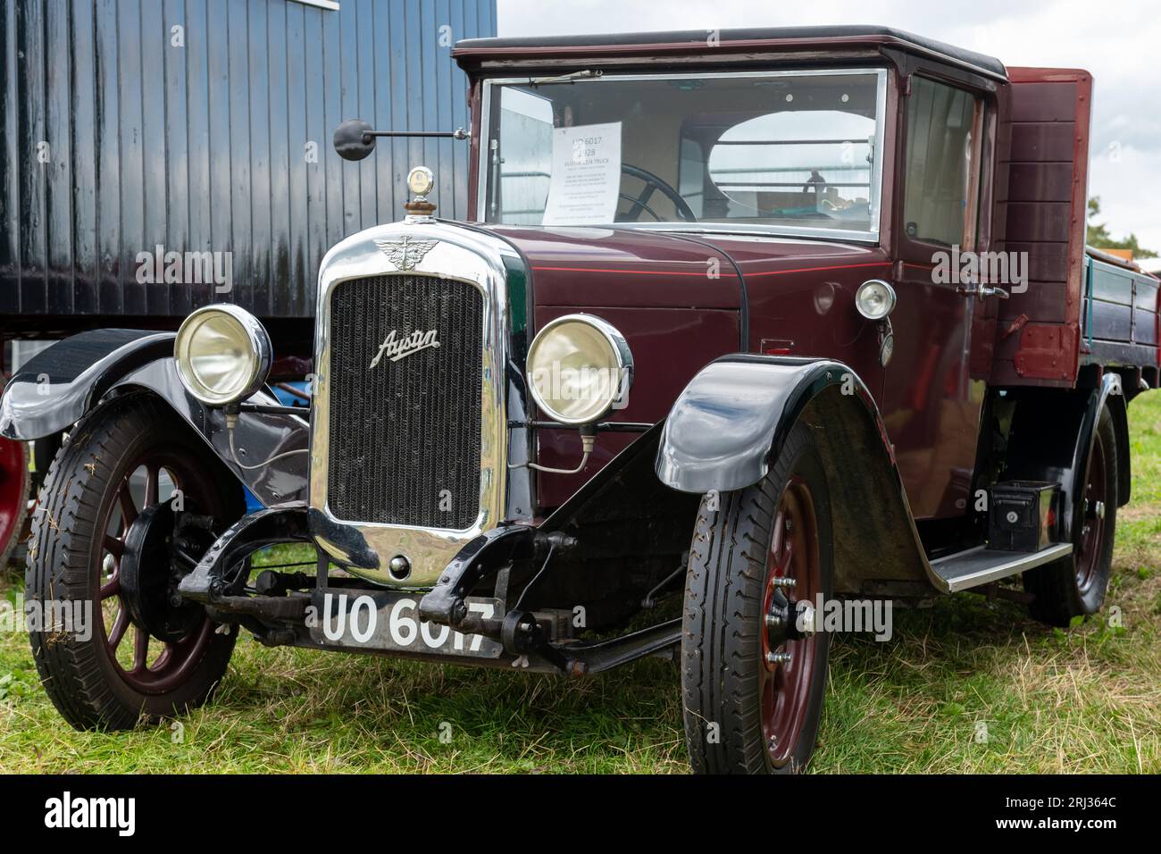 Low Ham.Somerset.United Kingdom.July 23rd 2023.An Austin 12/4 truck ...